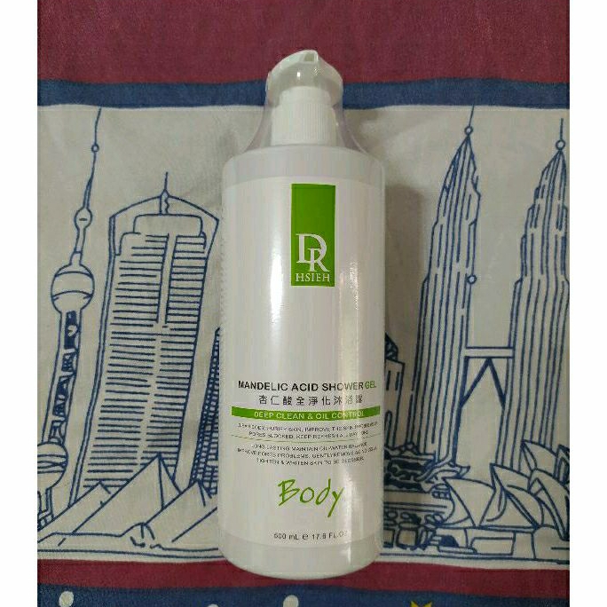 Dr.hsieh 達特醫 杏仁酸全淨化沐浴露 500ml | 蝦皮購物
