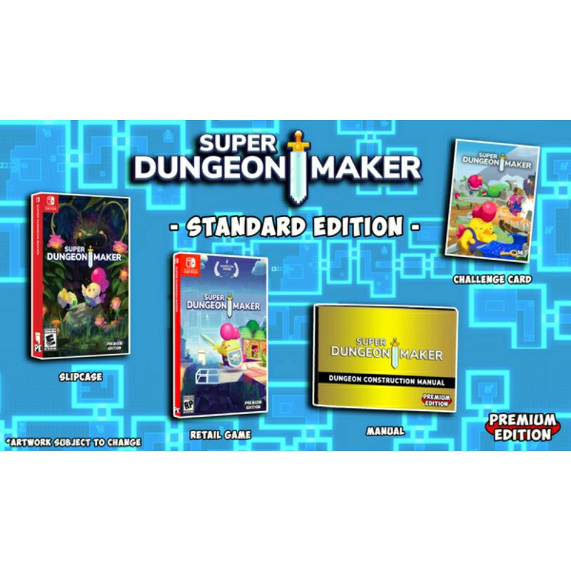 【預購商品】NS Switch遊戲 Super Dungeon Maker 超級地下城創作大師 中文版 全球限量發行 | 蝦皮購物