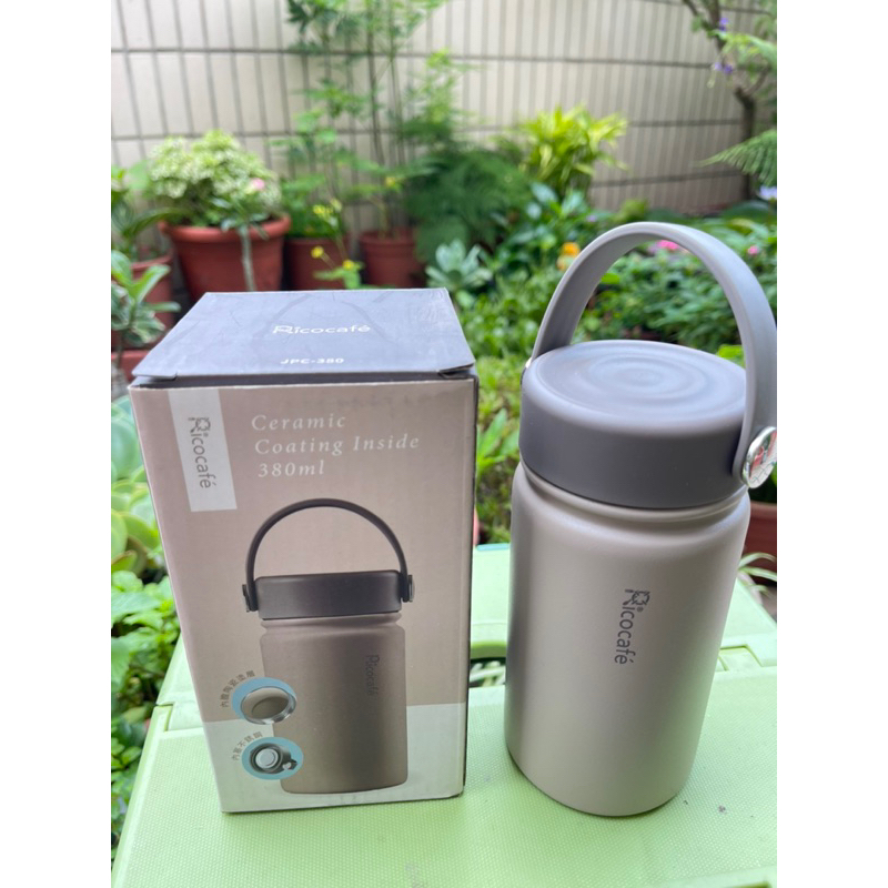 【RICO 瑞可】陶瓷易潔層廣口保溫杯-380ml(JPC-380) | 蝦皮購物
