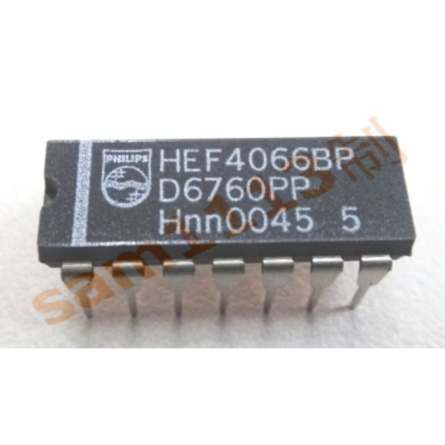 113邏輯閘 HEF4066 BP DIP-14 NXP 四路雙邊開關 TC4066 CD 4066 >>10個 | 蝦皮購物