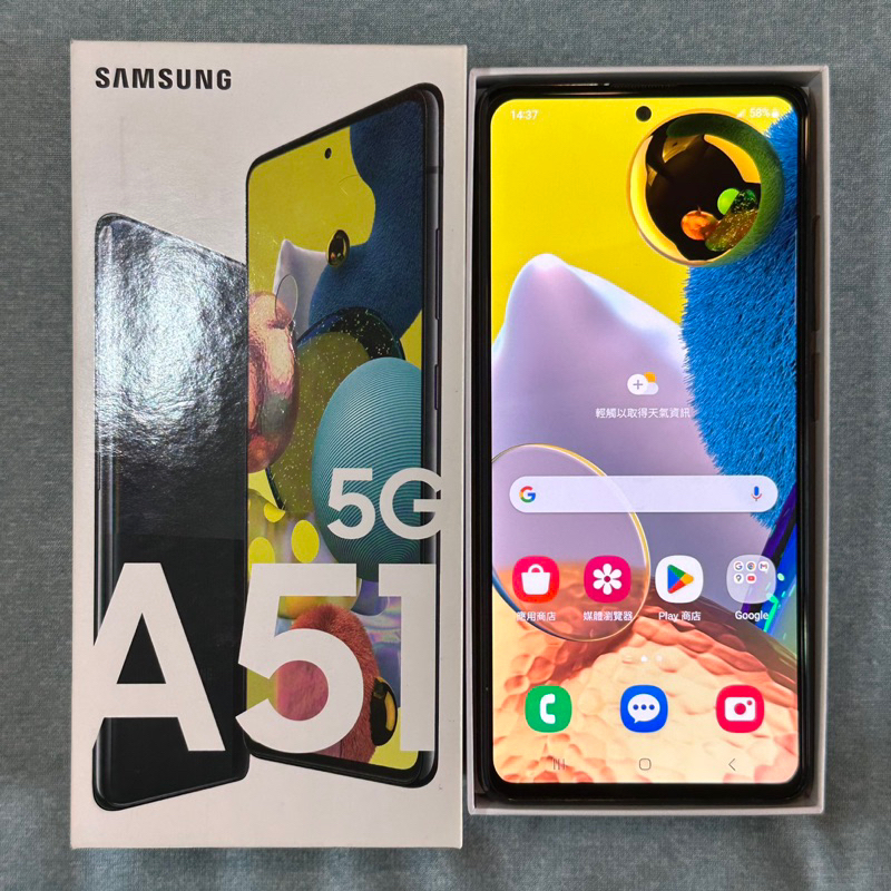 Samsung A51 5G 128G 黑 無傷 功能正常 二手 三星 6.5吋 雙卡雙待 指紋辨識 臉部解鎖 A516 | 蝦皮購物