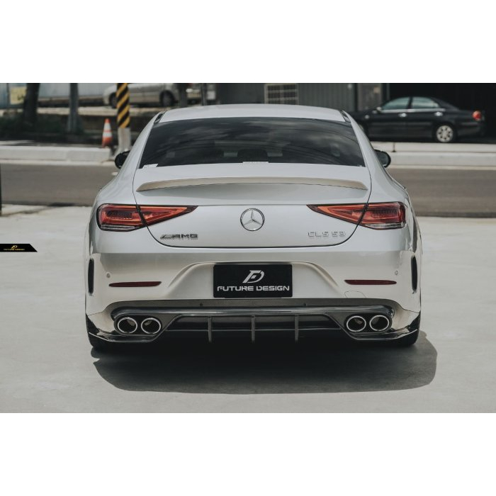 【Future_Design】賓士 BENZ W257 C257 CLS AMG 適用 FD 碳纖維 卡夢 後下巴 現貨 | 蝦皮購物