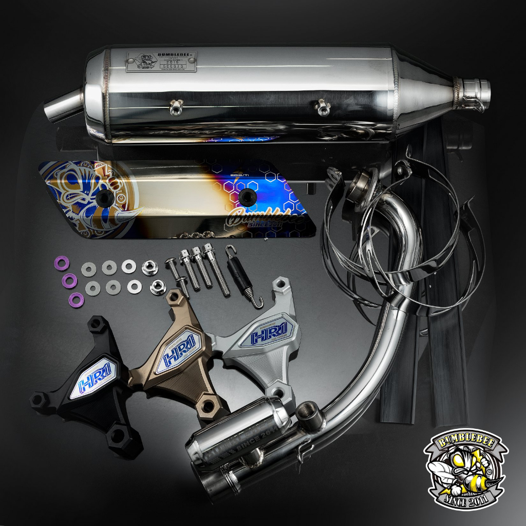 『鋒川摩托』 黃蜂 HR1 氣瓶排氣管 1-4代勁戰 六代勁戰 水冷BWS BWS BWSR FORCE JETS | 蝦皮購物