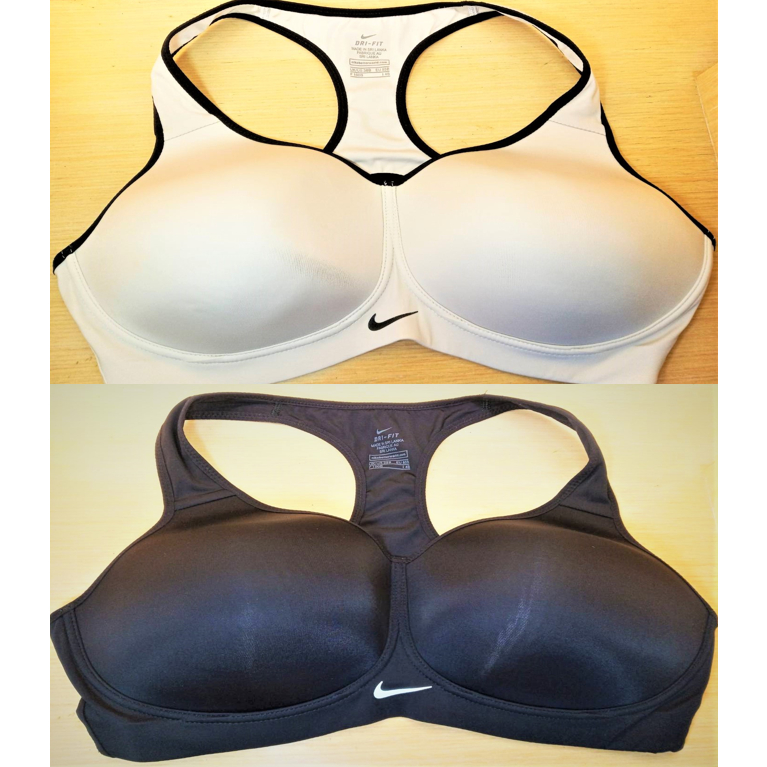 Nike PRO RIVAL工字背高衝擊高強度支撐運動內衣833288-100 尺碼38/85B 白/黑兩款 | 蝦皮購物