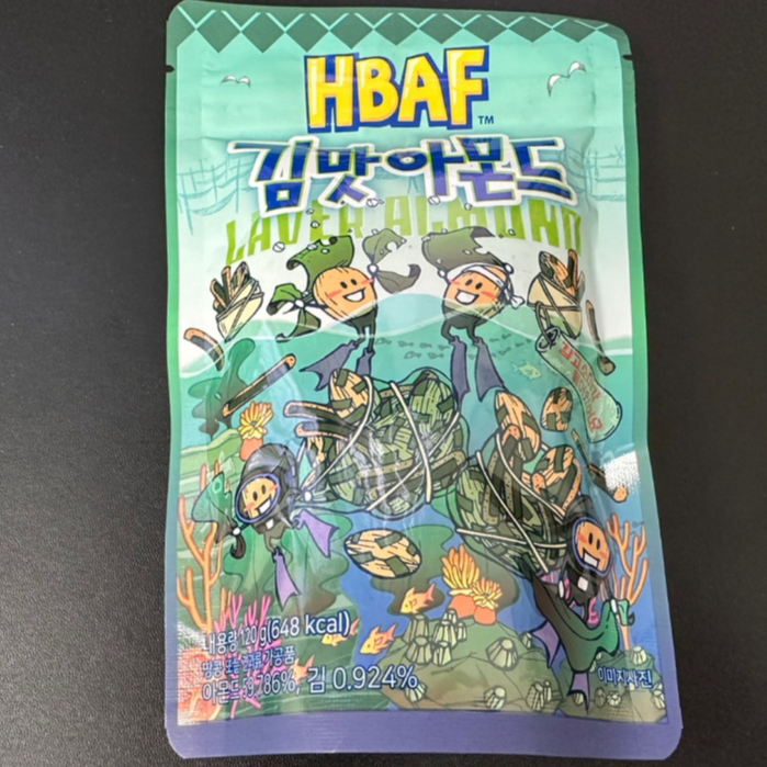 台灣現貨 HBAF 120g 單包 韓國杏仁 派對包/隨身包 多種口味! 杏仁果 Flavored Almond | 蝦皮購物
