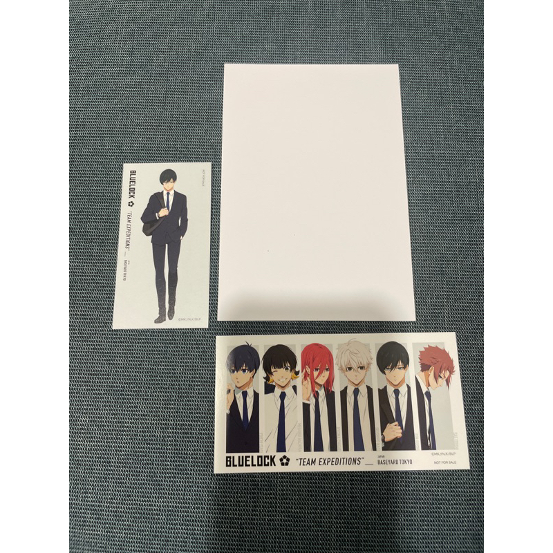藍色監獄 大交流展 pop up TEAM EXPEDITIONS 遠征 糸師 凜 西裝 特典 blue lock | 蝦皮購物