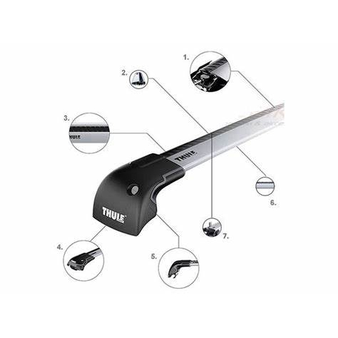 Thule Wing Bar Edge 959X都樂車頂架 | 蝦皮購物