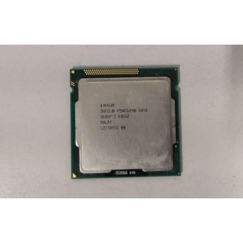 //二手良品// Intel ® Pentium 雙核 1155腳位 CPU G840 G850 G860 G870 | 蝦皮購物