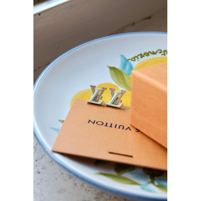 Louis Vuitton LV iconic sweety earrings LV23春夏新款 馬卡龍色耳環耳釘 | 蝦皮購物
