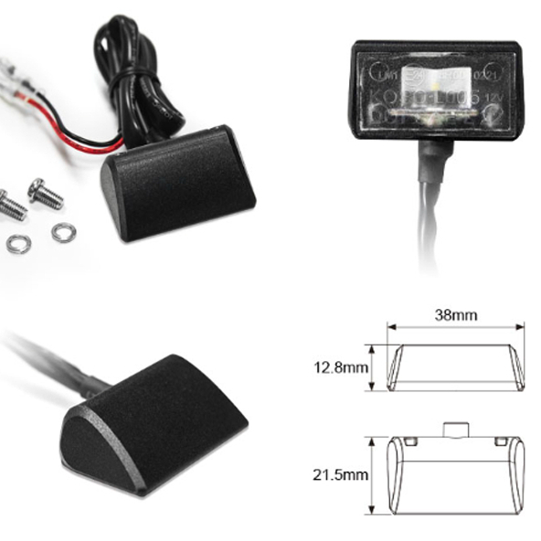 《YS永欣》KOSO LED 牌照燈 GL系列 大牌燈 黑曼巴 DRG KRV AUGUR FORCE2.0 通用 白光 | 蝦皮購物