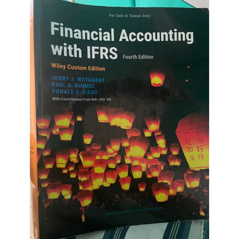Financial Accounting with IFRS 4/e Wiley 4版 4th 4e 天燈 | 蝦皮購物