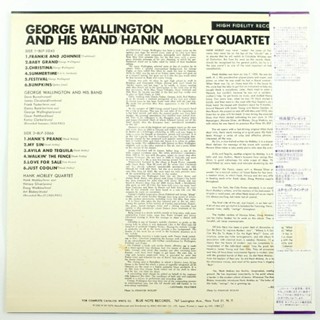 George Wallington And His Band / Hank Mobley Quartet | 蝦皮購物