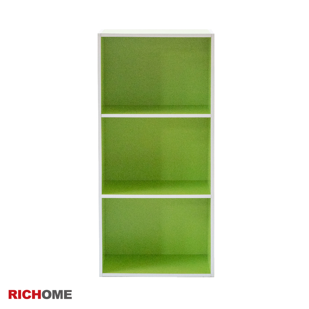 RICHOME 福利品 BO-367 赫蒂三層空櫃 空櫃 三層櫃 置物櫃 衣櫃 書櫃 玄關櫃 收納櫃 書架 | 蝦皮購物