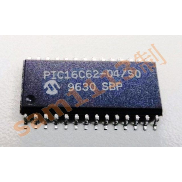 113單晶片 PIC16C62 -04/SO SOP-28 MICROCHIP 2K微控OTP 16C62 >>2個 | 蝦皮購物