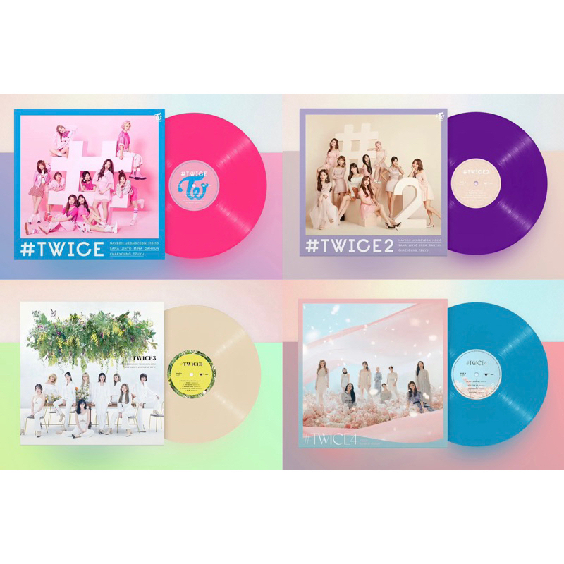 （超取付）代購 TWICE 日本 官方 #TWICE THE BEST ALBUM 黑膠唱片 VINYL | 蝦皮購物
