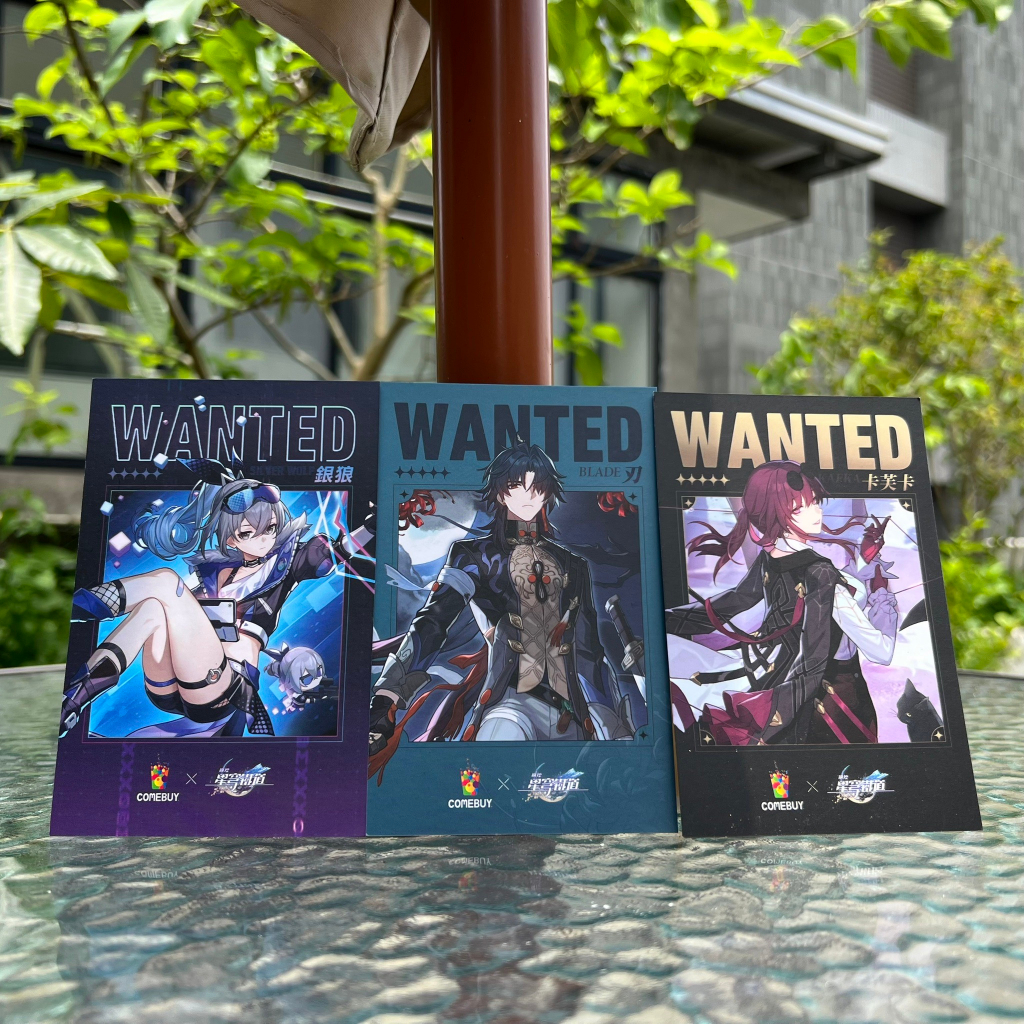 【台灣聯名正品現貨12小時內發貨】全新Comebuy x 崩壞 星穹鐵道 聯名周邊 卡芙卡刃丹恆 虛寶卡杯墊貼紙飲料杯身 | 蝦皮購物