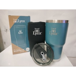 Lynx真空環保隨行杯(附布套) 900ml 冰壩杯 杯子 304 不鏽鋼杯 | 蝦皮購物