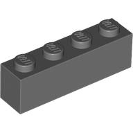 4211103 LEGO 樂高 3010 6146 深灰 顆粒磚 Brick 1x4 | 蝦皮購物
