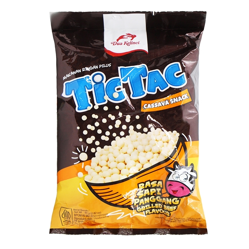 【即期優惠中】TIC TAC SNACK 酥脆球 80g 六種口味 TICTAC CASSAVA SNACK 印尼爆米香 | 蝦皮購物