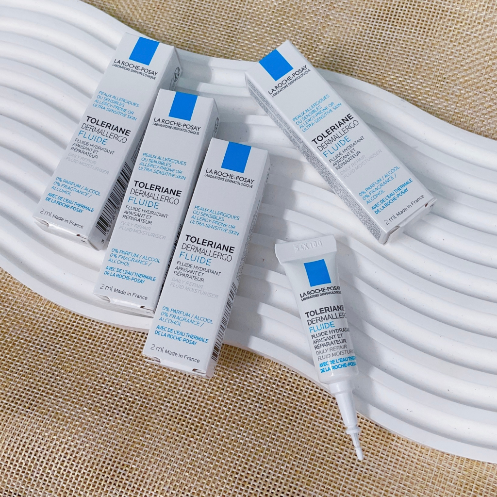 理膚寶水 La Roche Posay 安心霜 多容安超極效舒緩修護精華乳 2ml 清爽型 蝦皮購物