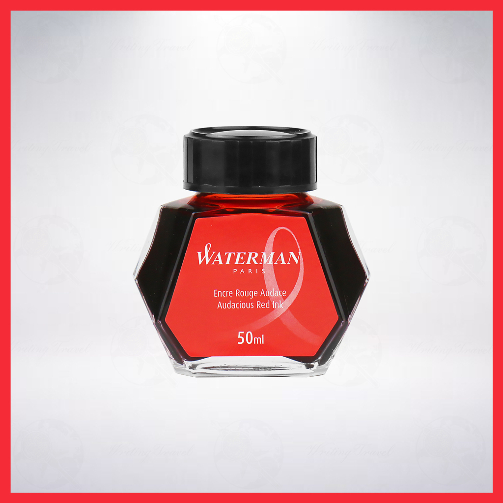 法國 WATERMAN 鋼筆專用墨水: 放肆紅/Audacious Red | 蝦皮購物