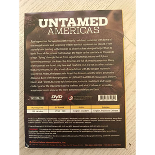 國家地理頻道DVD 野性美洲 Untamed Americas 四片入 九成新/二手優惠價 | 蝦皮購物
