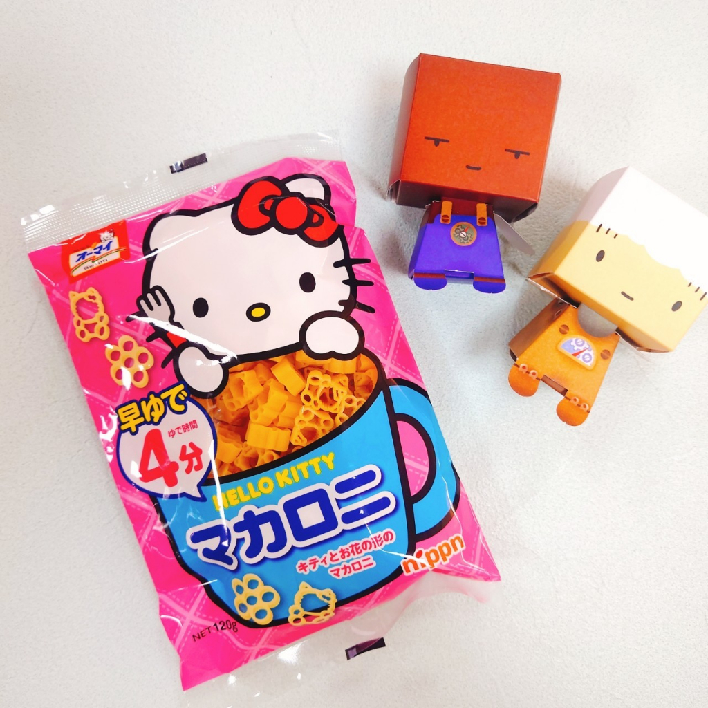 免運 現貨 快速出貨 日本 NIPPN 造型義大利麵 HELLO KITTY 義大利麵 凱蒂貓 生義大利麵 麵條 卡通 | 蝦皮購物