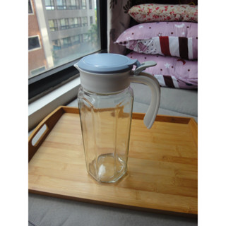 全新Kiyodo 紫羅蘭玻璃水壺 公杯 水壺 果汁壺 八角玻璃冷水壺 玻璃公杯 玻璃水壺 玻璃冷水壺1000ML | 蝦皮購物