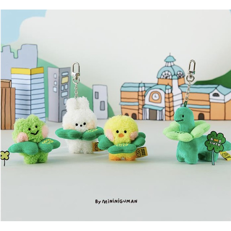 LINE FRIENDS 幸運minini guman玩偶吊飾 brachio conini lenini selini | 蝦皮購物