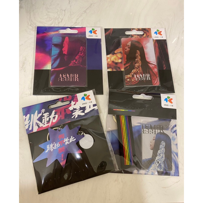 （現貨贈高雄場場刊）aMEI ASMR 世界巡迴演限量 一卡通4入附套卡盒 | 蝦皮購物