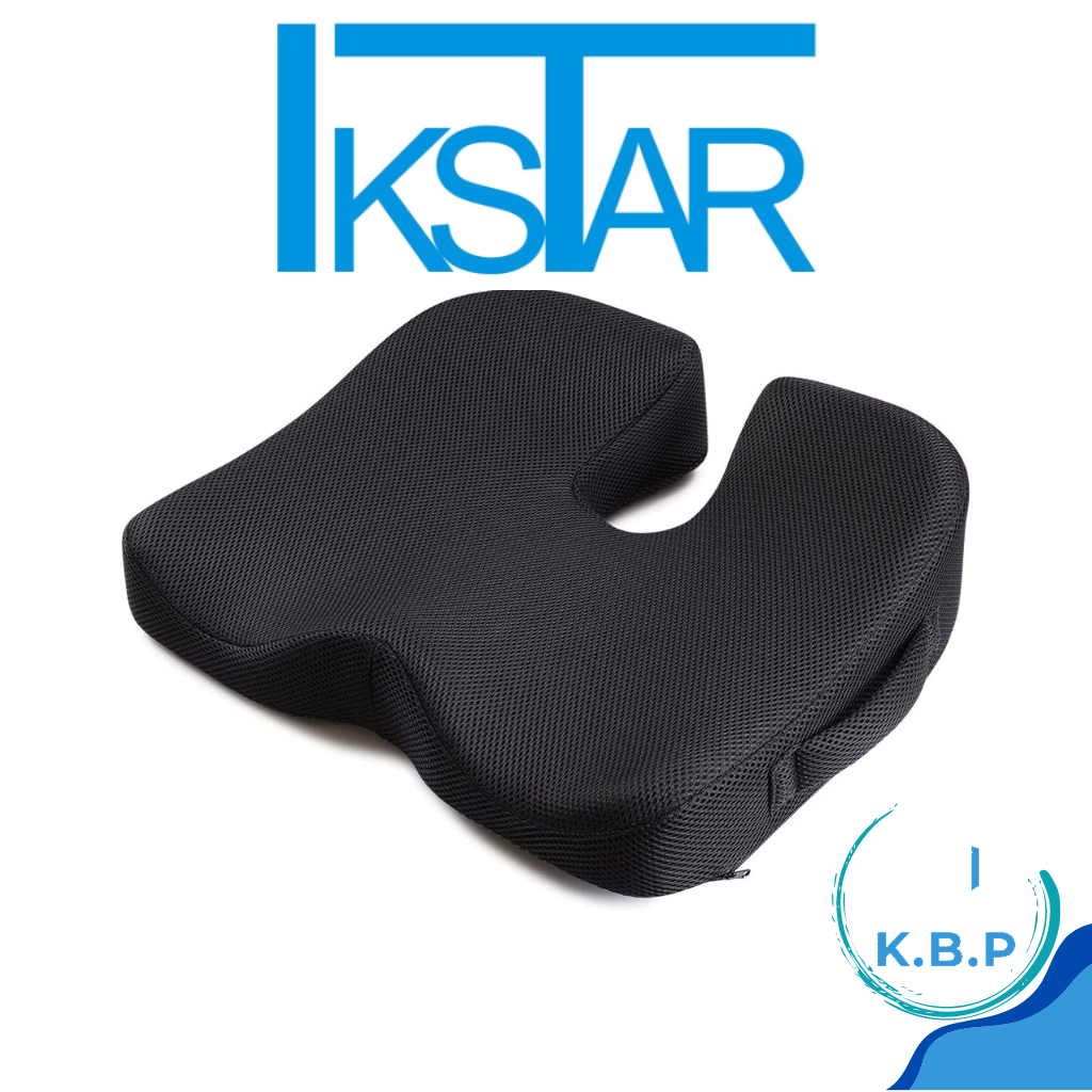 日本 IKSTAR 低反發 慢回彈 坐墊 第四代 RoHS認證 防滑透氣 記憶棉 腰酸 背痛 坐墊 坐骨神經痛 坐姿矯正 | 蝦皮購物