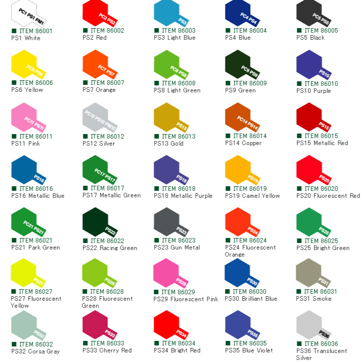 上手遙控模型 田宮 TAMIYA PS1~65 噴漆 色號請備註留言 | 蝦皮購物