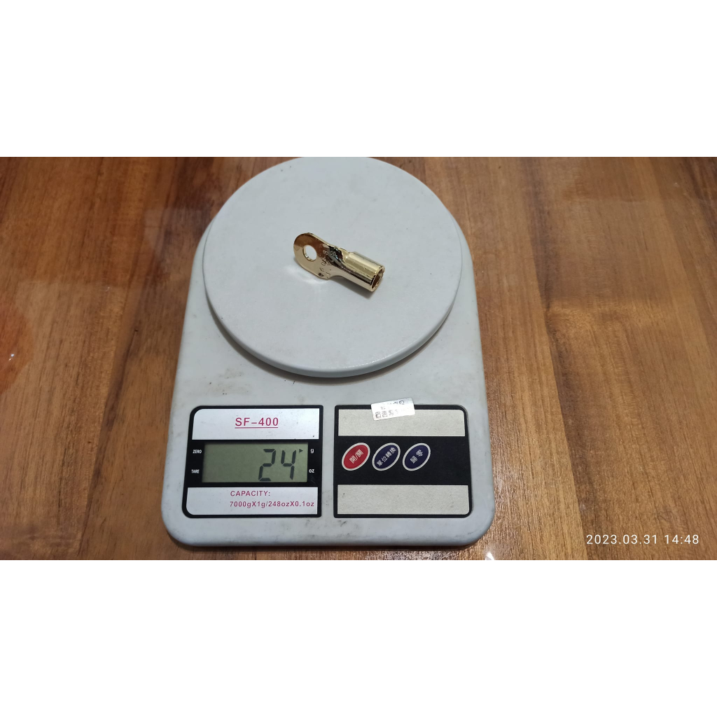 "真" 紅銅鍍金端子 冷壓端子 壓接端子 R8-6 R8-8 R8-10 R22-6 R22-8 R22-10 | 蝦皮購物