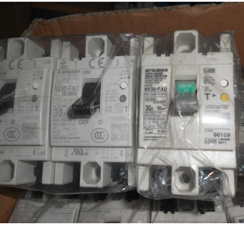 日本 三菱MITSUBISHI漏電斷路器2P 3P 5A -50A NV30-FA NV50-FA過負荷保護短路兼用 | 蝦皮購物