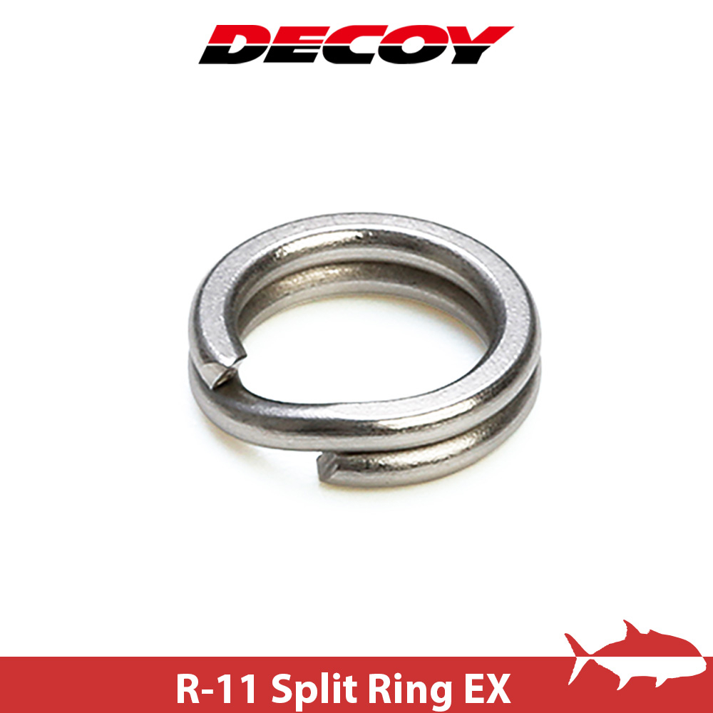 【搏漁所釣具】 DECOY R-11 Split Ring EX 強化版 路亞環 淡海水可用 防鏽 高強度 | 蝦皮購物