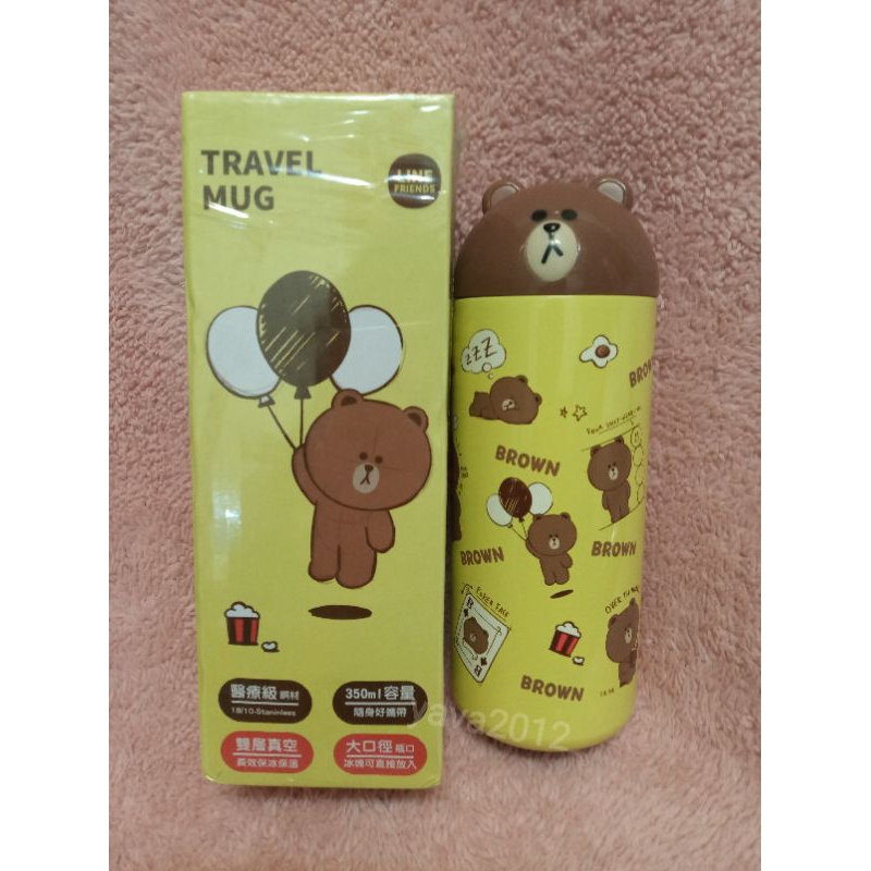LINE FRIENDS 造型保溫杯 保溫杯 保溫瓶 | 蝦皮購物