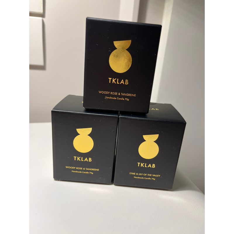 全新 TKLAB 香氛蠟燭 萊姆與鈴蘭 木香玫瑰與柑橘 非羊洛素 | 蝦皮購物