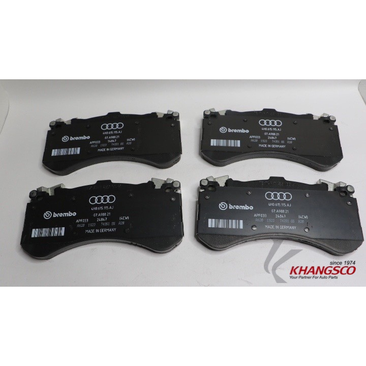 【KITCO】Audi奧迪A6C7/A8D4/A74G BENTLEY前剎車片4H0698151Q/4H0698151S | 蝦皮購物