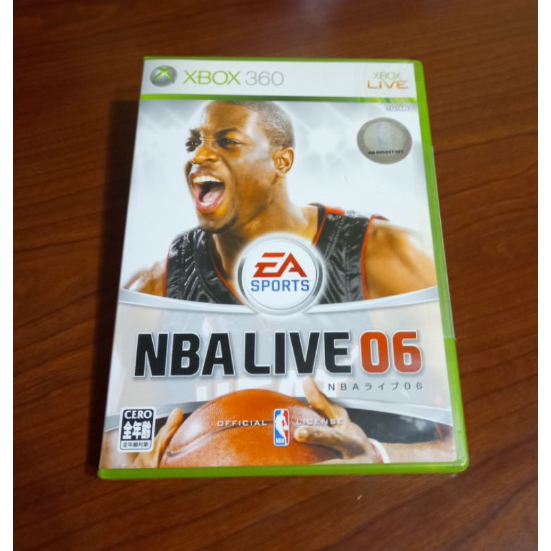 XBOX360 NBA LIVE 06 日版 | 蝦皮購物