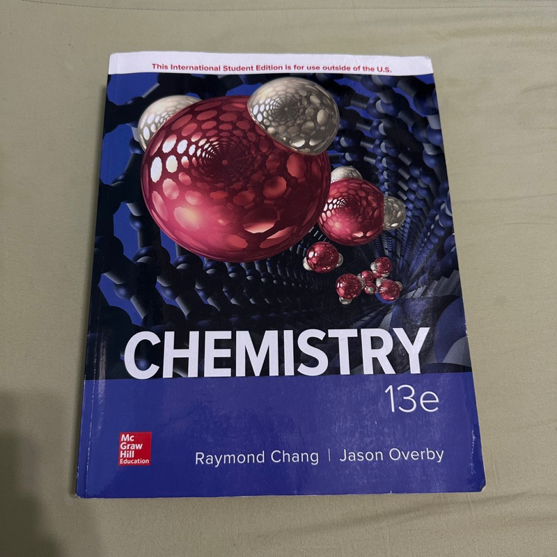 大學用書 普通化學原文書第13版-Chemistry 13e（Raymond Chang/Jason Overby) | 蝦皮購物