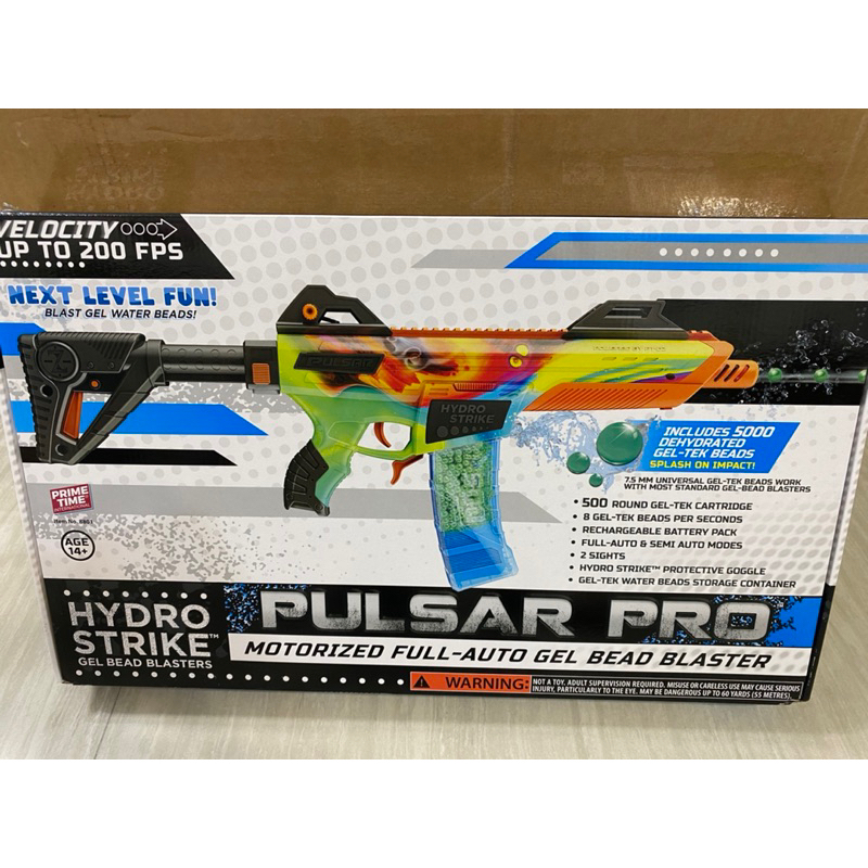 現貨不用等 200fps水彈發射器Hydro Strike Pulsar Pro Blaster NERF | 蝦皮購物