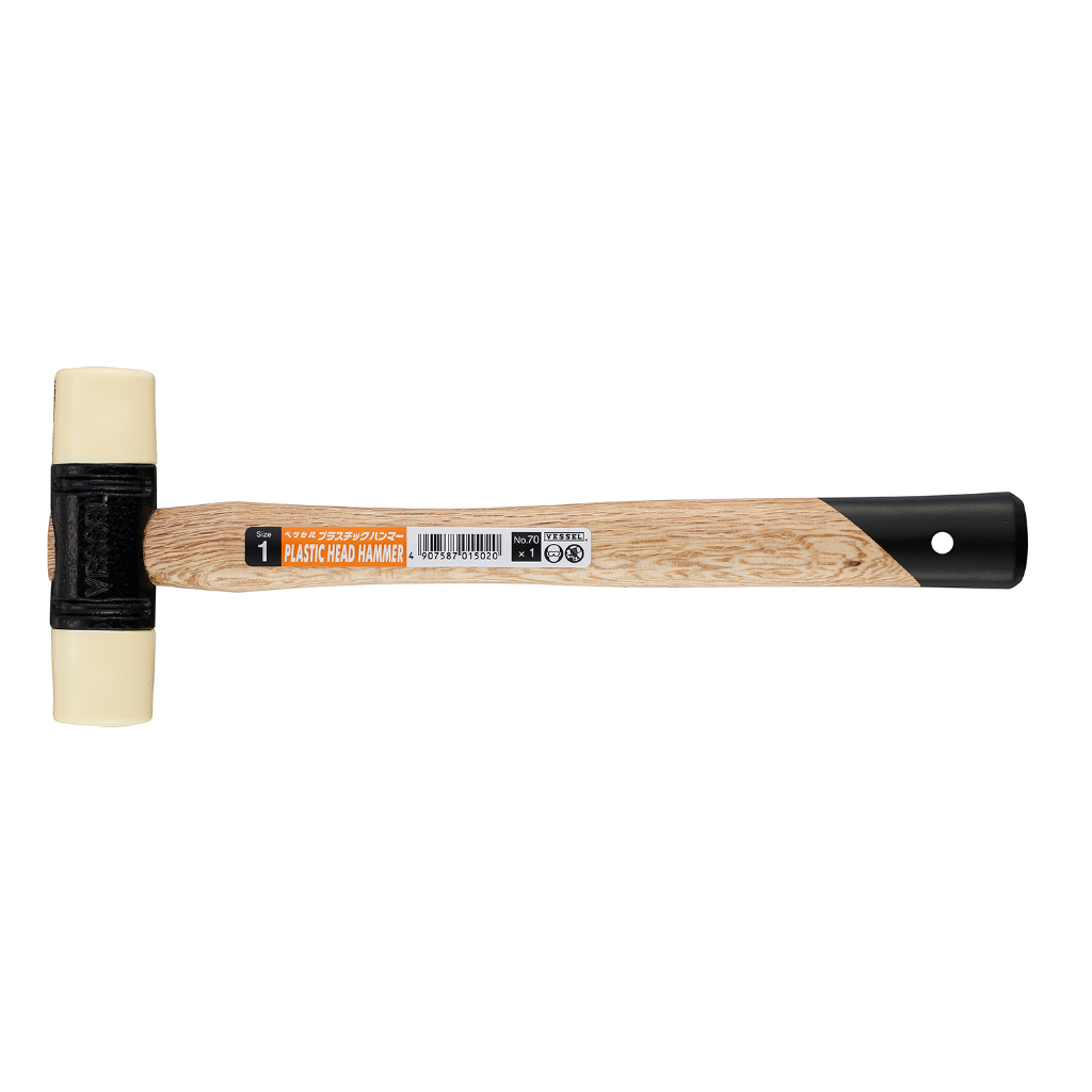 [士東工具] VESSEL 替換式木柄膠槌 No.70系列 | 蝦皮購物