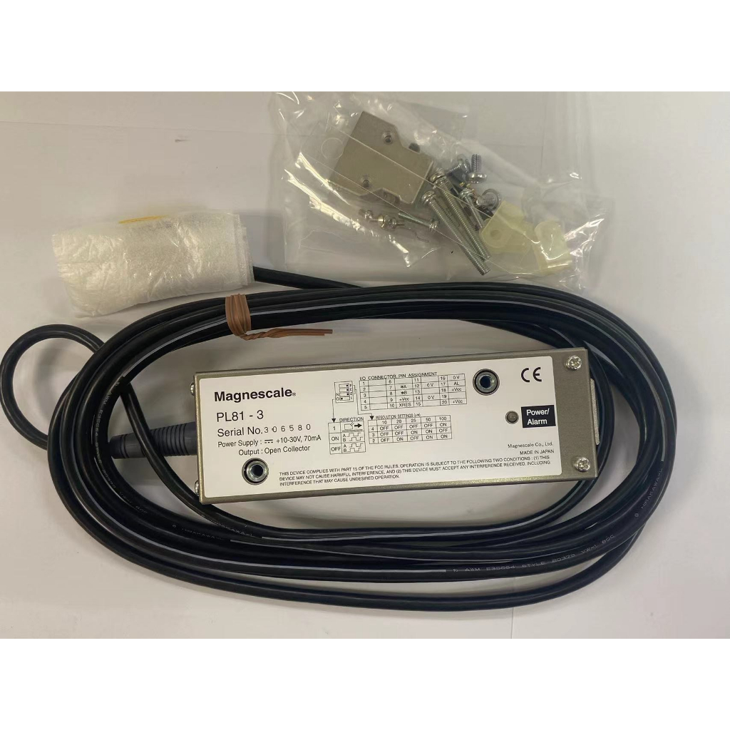 台灣現貨新品 原裝 MAGNESCALE磁尺信號傳感器讀頭/光學尺（含SENS OR 及放大器） PL81-3 | 蝦皮購物