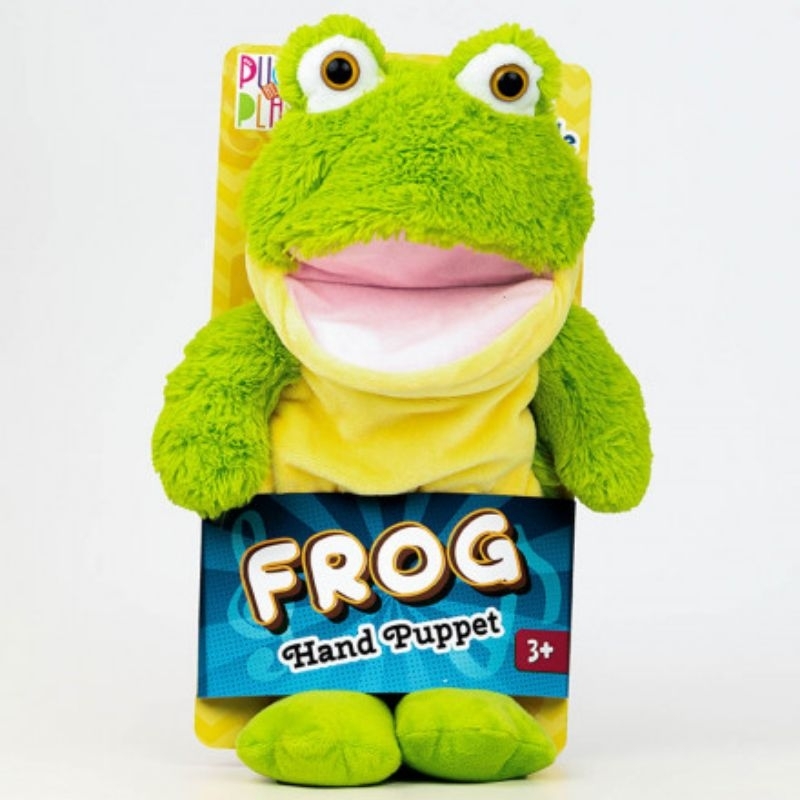 Pugs at Play Frog Talking Hand Puppet 音效呱呱手青蛙 正版公司貨 有聲手偶 特價中 | 蝦皮購物
