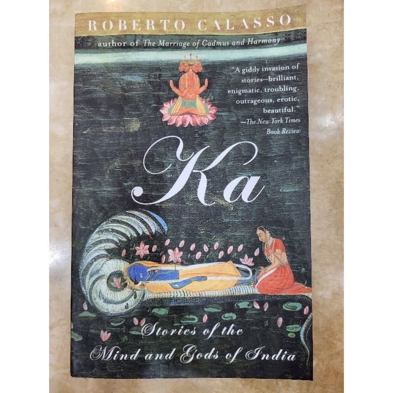 Ka: Stories of the Mind and Gods of India 原文書 印度思想與眾神的故事 | 蝦皮購物