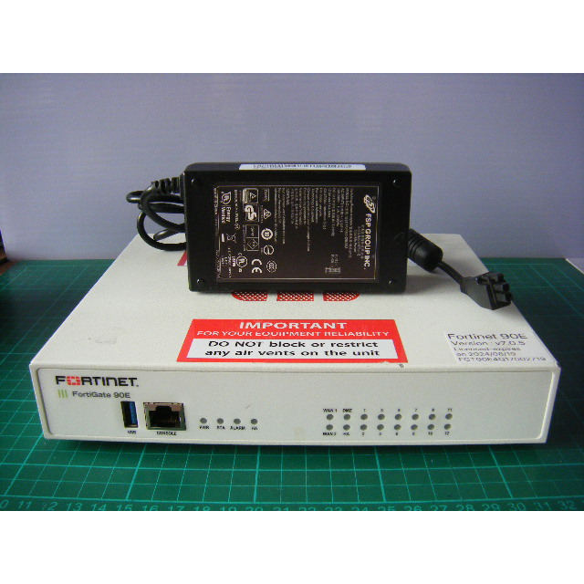 Fortinet Fortigate 90E UTM Firewall 授權至2022 附原廠電源 含稅 | 蝦皮購物