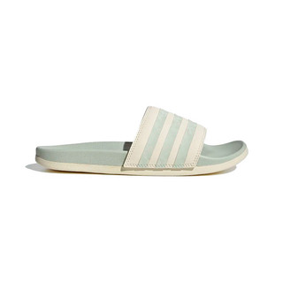【ADIDAS】愛迪達 ADILETTE COMFORT 休閒 拖鞋 米綠 女鞋 -H03620 | 蝦皮購物