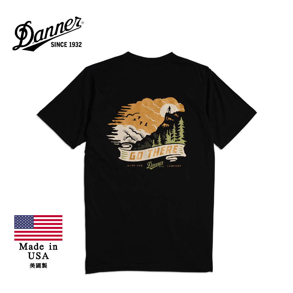 Danner - Go There T-Shirt｜T恤｜純棉｜男女通用｜美國製｜現貨 | 蝦皮購物