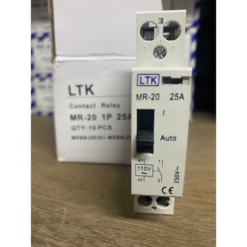【LTK】遠端控制電驛 MR-20 1P/2P 110V/220V 節電開關 燈控開關 RCR 電燈總開關 非網路控制 | 蝦皮購物