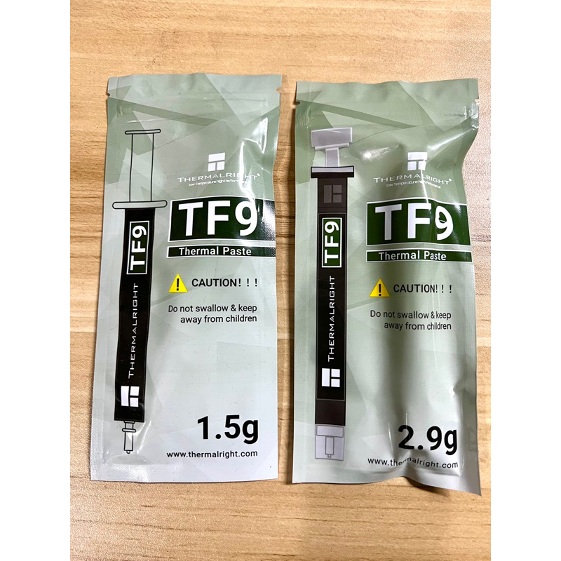 Thermalright 利民 TF9 1.5g 2.9g 散熱膏 導熱膏 利民 TF9 利民導熱膏另有TFX | 蝦皮購物